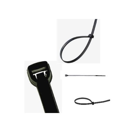 Collier colring noir protegé ultraviolet LEGRAND "032019" de 3.5 x 280 m/m