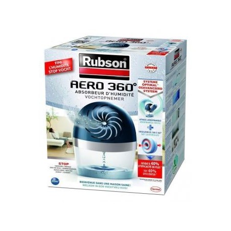 Absorbeur d’humidité aéro 360° RUBSON "2011391" pour 20 m²