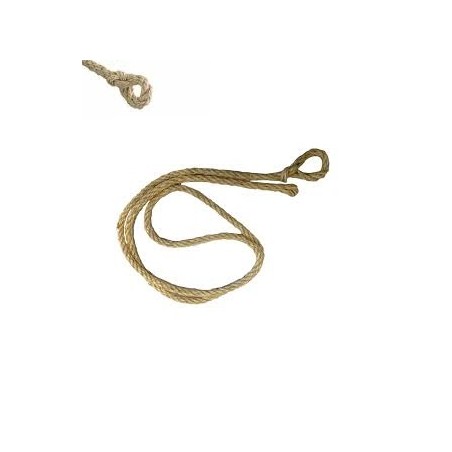 Chablot (longe) en sisal de 12 longueur 4 ml
